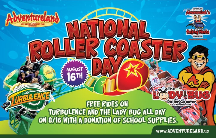 National Roller Coaster Day - Your Local Kids