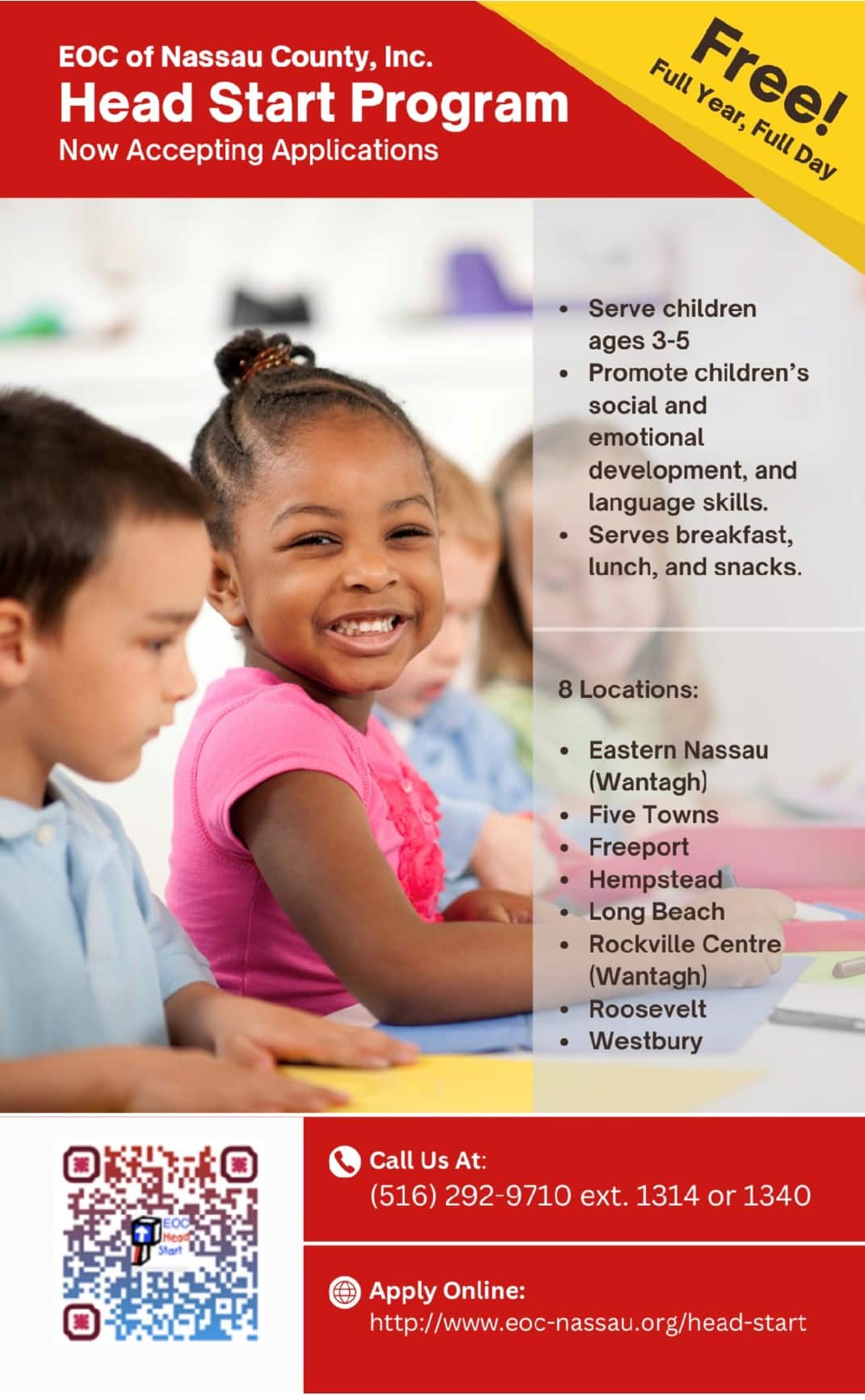 EOC of Nassau County, Inc. Head Start Child Development Program - Your ...